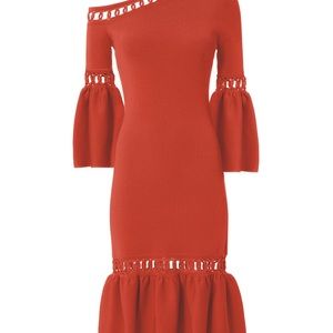Jonathan Simkhai | Dresses | Jonathan Simkhai Red Dress | Poshmark